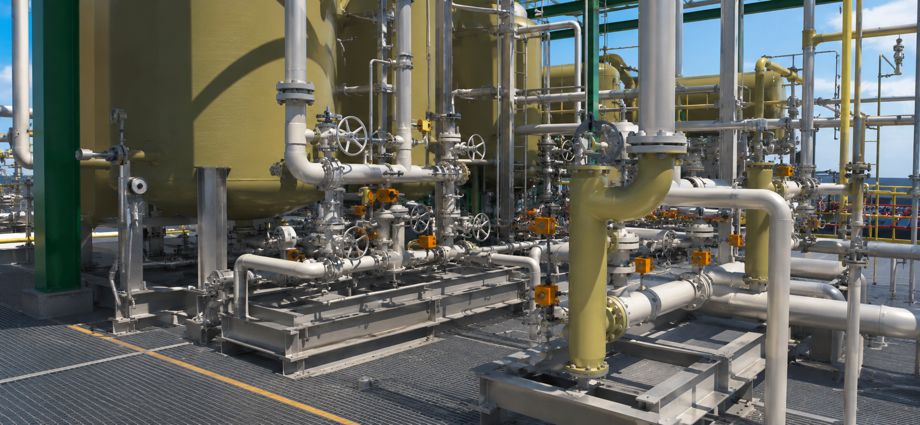 Offshore Metering Skid System at West Lutong Platform | MECIP Projects